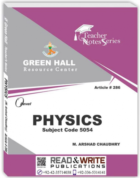 O Level Physics Teacher Notes By M Arshad Chaudhry – jadeed.store