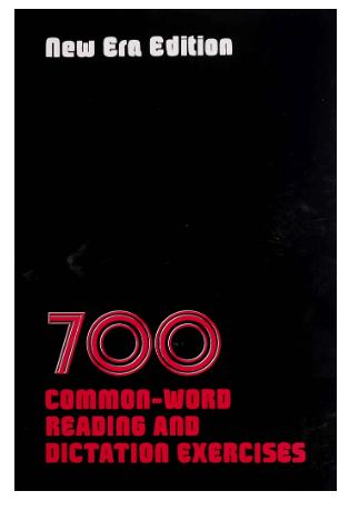 700 Common Word Reading And Dictation Exercises Jadeed Store
