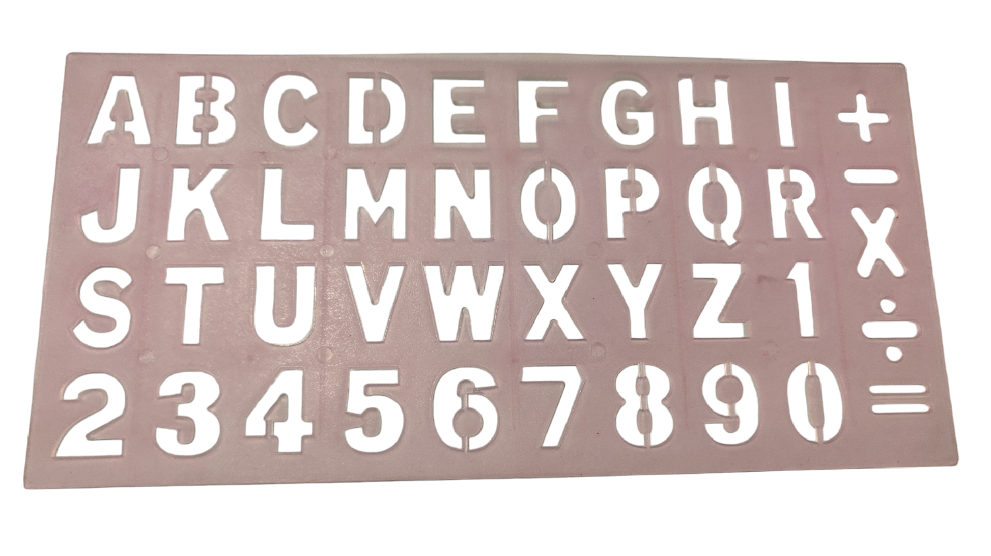 Large Alphabet Stencil Scale – jadeed.store