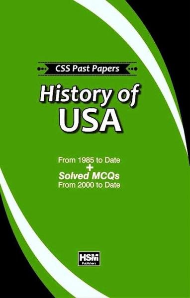 History of USA CSS Past Papers – jadeed.store