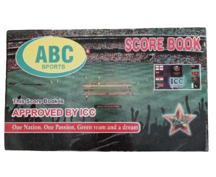 Cricket Score Book - Large – jadeed.store